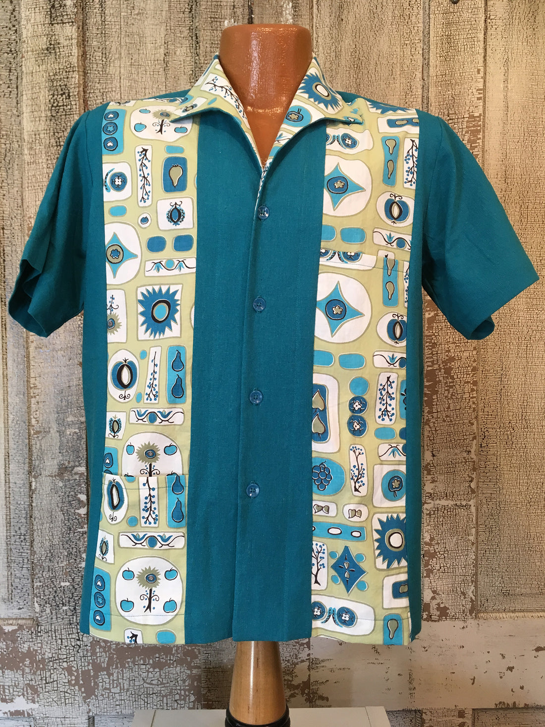 Martini Shirt- Jupiter/ Pears – Regalia Handmade Clothing